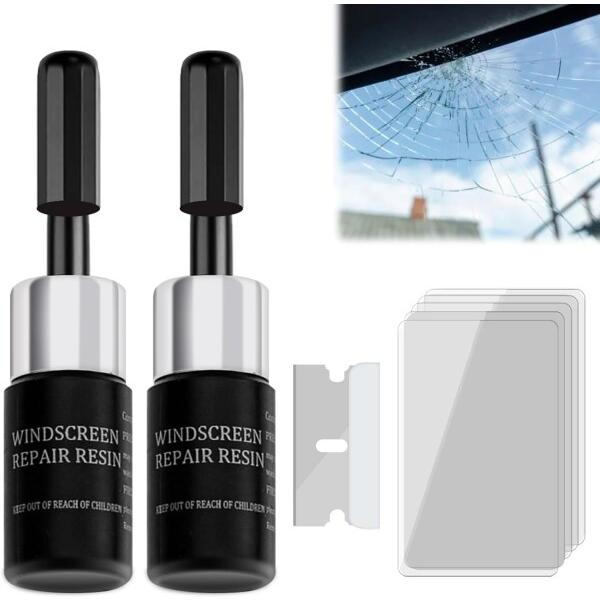 ウィンドスクリーンクラックリペア液 車のフロントガラス修理キット フロントガラスの欠けやひび割れ修理液 ガラス欠け修理キット車のガラス欠けやひび割れ、飛び石、傷、穴埋め、簡単かつ迅速な迅速な修理用商品コード：55077999903型番：03...