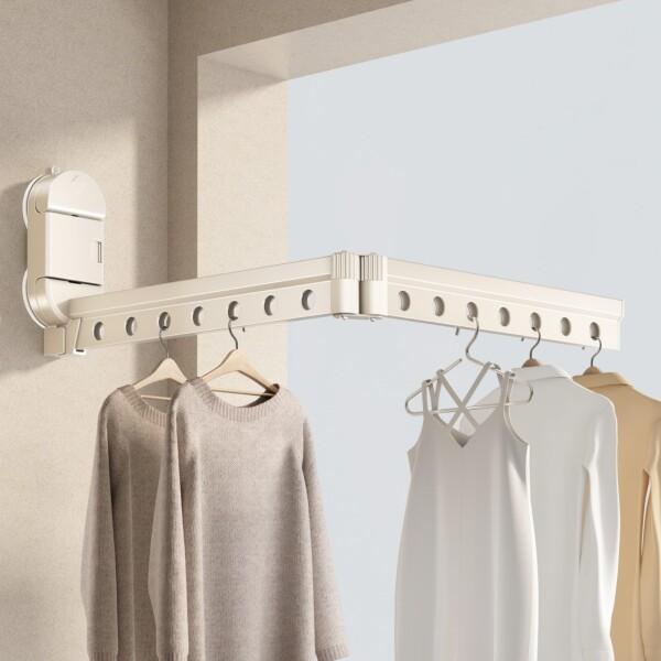 室内物干し 折畳み 吸盤式 洗濯物干し 室内 アルミニウム 部屋干し ラック 防水防錆 ウォールハンガー 旅行 折りたたみハンガー 壁掛け 物干し 室内 グレイ 洗濯ラック 14穴 CICUFY商品コード：55078005371型番：CIC...