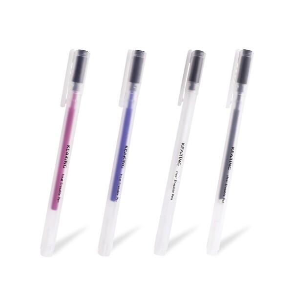 KEARING 熱消しペン 4本セット 高温アイロンで消える 布用 裁縫 手芸 製図用チャコペン商品コード：55078135139型番：HE10カラー：多彩な4色熱消去技術:KEARINGの熱消去ペンは、アイロンや洗濯で簡単に消せる精密な一...