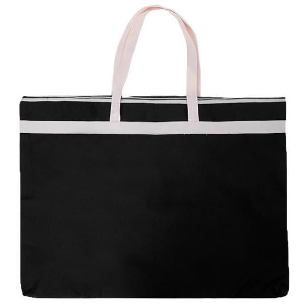 A1 スケッチバッグ 画材バッグ 図面ケース 画板袋 大きい ポスター収納 手提げ 肩掛け 鞄 大人 学生 8K製図ボード 絵の具 書類入れ キャリングケース ファスナー付き 69×90cm 丈夫 無地商品コード：55078136855型番...