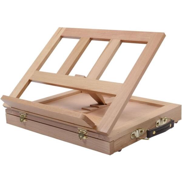 TANGKULA イーゼル 卓上 ケヤキ製 画板立て 折りたたみ式 軽量 携帯便利 角度調節 収納簡単 描画ツール スケッチボード デスクイーゼル スケッチ板 製図ボード 絵画用 写生用商品コード：55078136870型番：ST34565...