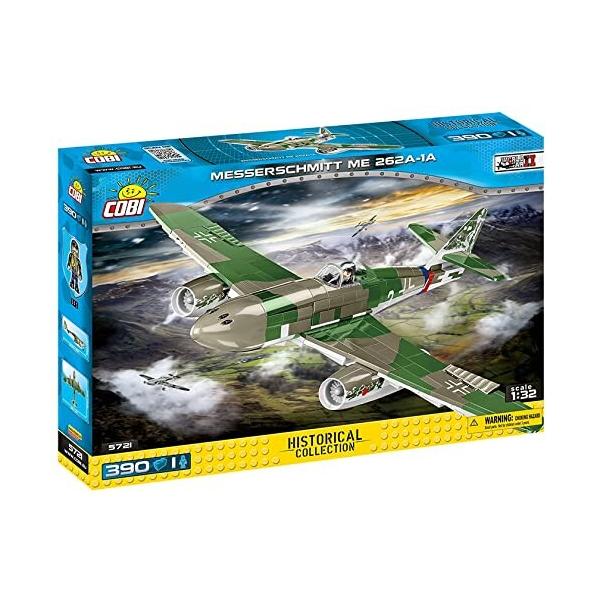Cobi Historical Collection #5721 メッサーシュミット Me262A1A (WWIIドイツ軍)1/32スケール商品コード：55078140398型番：57212021年冬の新製品登場!11月下旬より販売開始予定...