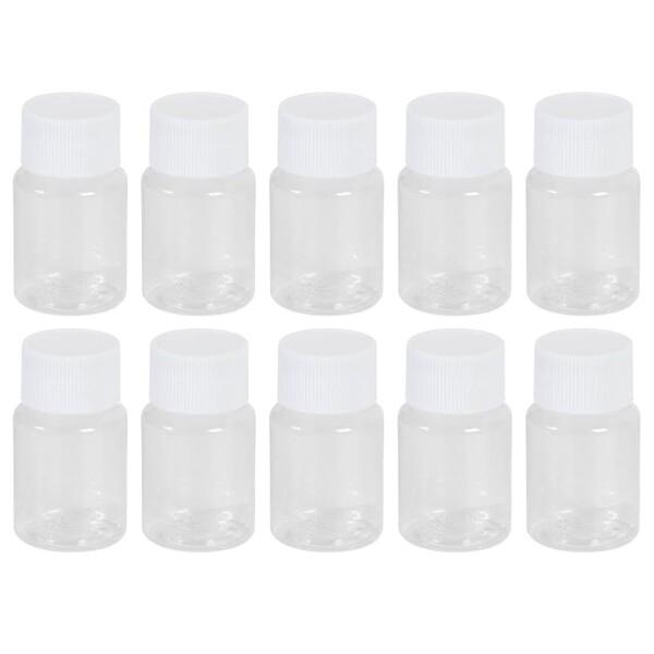 【発売日：2025年05月13日】LIANHATA 保存ボトル 10本セット プラモデル プラボトル 保管 塗料 パテ ビーズ 液体 粒体 ホビー クリア素材 フタ付き 液漏れの心配なし (20ml)商品コード：55078140839型番：...