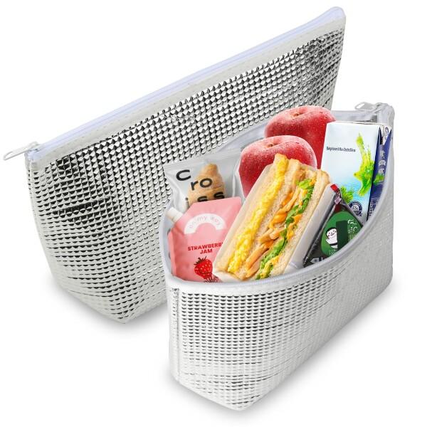 保冷バッグ 小さめ 2個 保冷ポーチ ミニ 保温保冷 お弁当袋 ランチバッグ おにぎりケース クーラーバッグ 高効率保温 長時間保冷 大容量 折り畳み可能 保冷剤ポケット付き アウトドア 通勤 通学 熱中症対策 いつでも新鮮 安心の美味しさ...