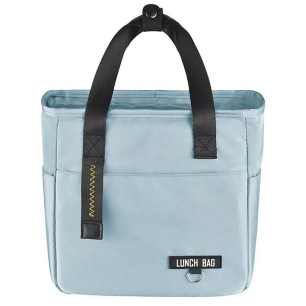 WANDEHO ランチバッグ 保冷バッグ 弁当箱 袋 撥水加工 弁当袋 ポケット付き 大人 学生 男女兼用 ファスナー付き 保冷バッグ お弁当 手提げ コンパクト 軽量 通勤 通学商品コード：55078149035型番：WANDEHO-RT...