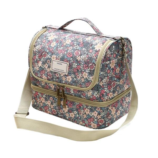 Nanxson 断熱保冷バッグ エコバッグ ランチバッグ 大容量 メンズ レディース 再利用可能 軽量 ショッピング 便利 弁当バッグ 手提げ お弁当袋 大人男性女性仕事/旅行/ピクニック/オフィスのため(11L,C-ブルー)商品コード：5...