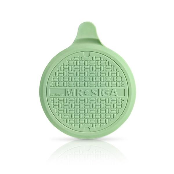 MR.SIGA シリコンバスタブストッパー ペールグリーン 風呂栓、シャワー、シンク用排水口カバー 直径約13cm商品コード：55078151849型番：SJ21007カラー：ペールグリーン汎用サイズ:5.1インチ(約13cm)の直径はほと...