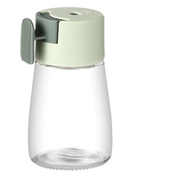 EsiFare 塩入れ容器 スパイス入れ 調味料入れ 砂糖塩入れ容器 胡椒入れ 調味料ポット 滑り止め 使いやすい 人間工学 透明性 密閉性 ? 定量約0.5g 約10.7*6.3*5CM 約123g商品コード：55078153207型番：...
