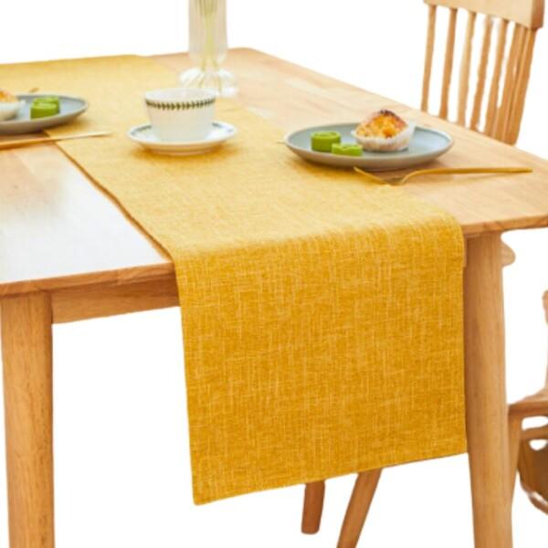 Tropchou テーブルランナー テーブルセンター センタークロス テーブル 食卓 装飾 パーティー 北欧 (30xm×240cm, イエロー)商品コード：55078153584型番：T20240408-12サイズ：30xm×240cmカ...