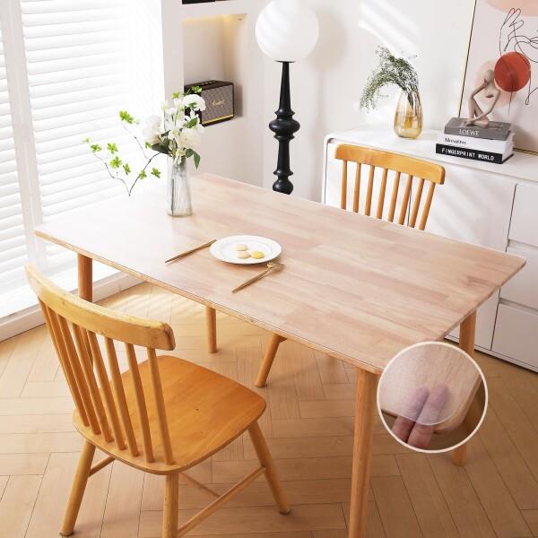 テーブルクロス 透明 エンボス加工 厚さ1.5mm 長方形 PVC テーブルマット 40*80cm テーブルカバー ビニールマット 気泡なし 無臭 矩形 テーブルカバー 汚れ防止 撥水加工 はカスタマイズ可能です商品コード：55078154...