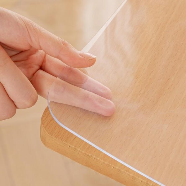 テーブルクロス 透明 PVC製 テーブルマット 60*110cm 厚さ1.5mm 矩形 テーブルカバー 耐油 汚れ防止 撥水加工 耐熱 耐摩耗性 カスタマイズ可能商品コード：55078154478型番：TMGX70Cサイズ：60 cm x ...