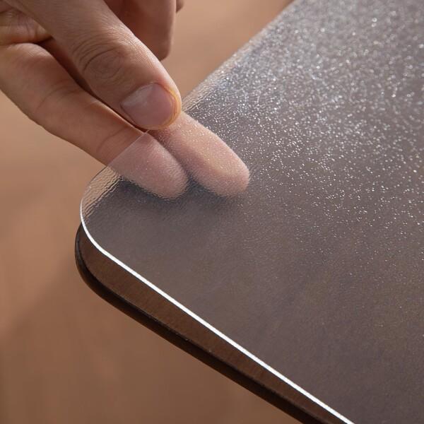 テーブルクロス 透明 エンボス加工 80x135cm 厚さ2mm PVC製 テーブルマット クリア ビニール テーブルカバー 長方形 デスクマット 汚れ防止・防塵・防水・耐久・耐熱 カスタマイズ可能商品コード：55078154510型番：7...