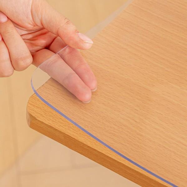 テーブルクロス 透明 PVC製 テーブルマット 60*110cm 厚さ1.5mm 矩形 デスクパッド テーブルカバー 汚れ防止・防塵・防水・耐久・耐熱 カスタマイズ可能商品コード：55078154576型番：YATM75Xサイズ：60 cm...