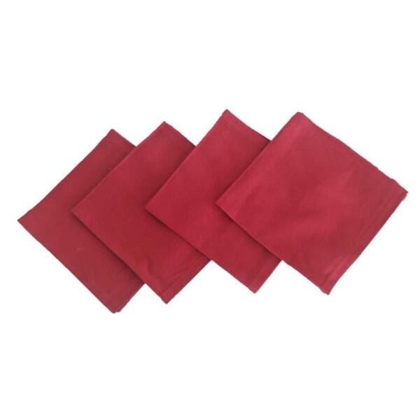 Sud ?toffe（シュッド エトッフ）テーブルナプキン 4枚入り 南仏プロヴァンス コットン 40cm x 40cm bordeaux(ワインレッド）商品コード：55078156341型番：SUD252サイズ：40cm x 40cm (...