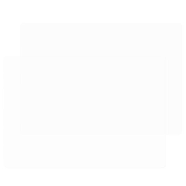 ［Utiel］ シリコンマット 60×40cmサイズ 保護シート 滑り止め 耐熱 耐冷 キズ防止 汚れ防止 調理台保護 キッチンマット 調理用マット ランチョンマット (クリアホワイト, 2枚セット)商品コード：55078156410型番：...