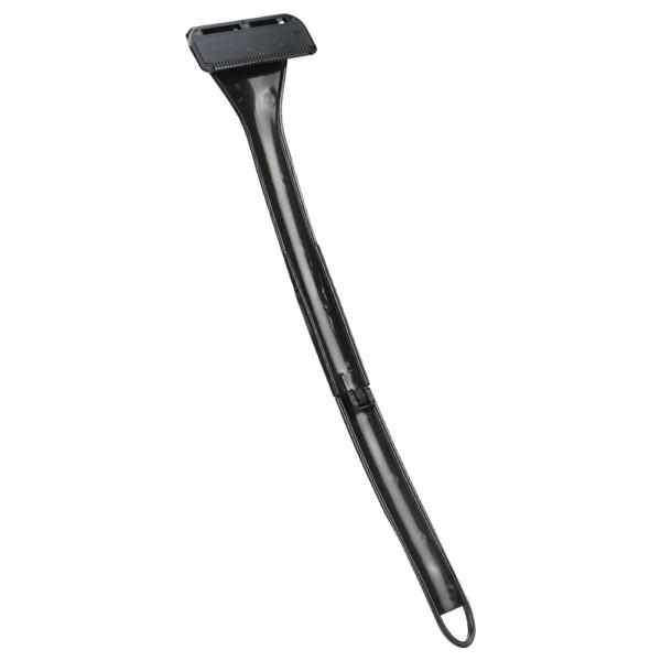 manekinext 背中用シェーバー 替え刃付き 男女兼用 折り畳み コンパクト 怪我しにくい ロングハンドル商品コード：55078157675型番：mn02まるで孫の手のように背中全体に刃が届くロングサイズのシェーバーです。ハンドル部分...