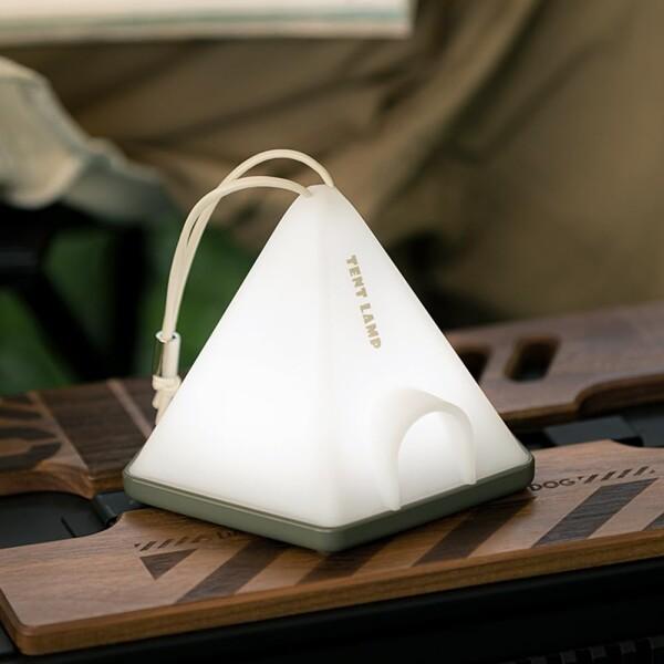 Kvensin ナイトライト「テント」LEDライト テーブルライト 多色調光 6段階調光 授乳ライト 赤ちゃん夜泣き対応 かわいい ベビーライト USB充電式 ポータブル ストラップ付き 持ち運び便利 インテリア 雑貨 誕生日贈り物 こども...