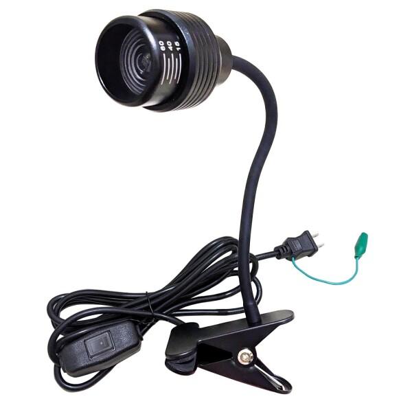 クリップライト led テーブルライト スタンドライト クリップ フレキシブルアーム コンセント式 スイッチ付き 間接照明 狭角から広角まで自由に配光を調整可能 卓上ライト 読書 仕事 作業灯商品コード：55078158835型番：FM-J...