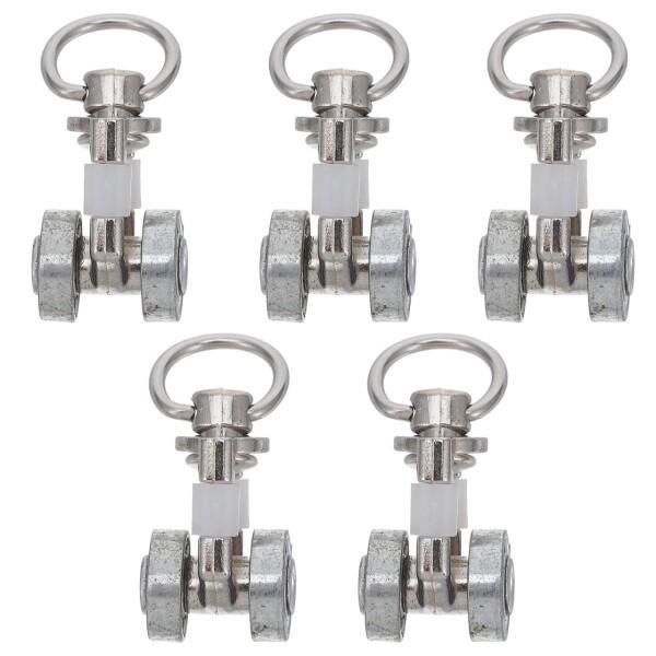 Yardwe 10個セット メタル製カーテンレールランナー 滑らかなスライドカーテントラックローラー カーテンアクセサリー 窓用 約1.6X0.7X1インチ商品コード：55078171380型番：D38DF0151FNIサイズ：4X1.8C...