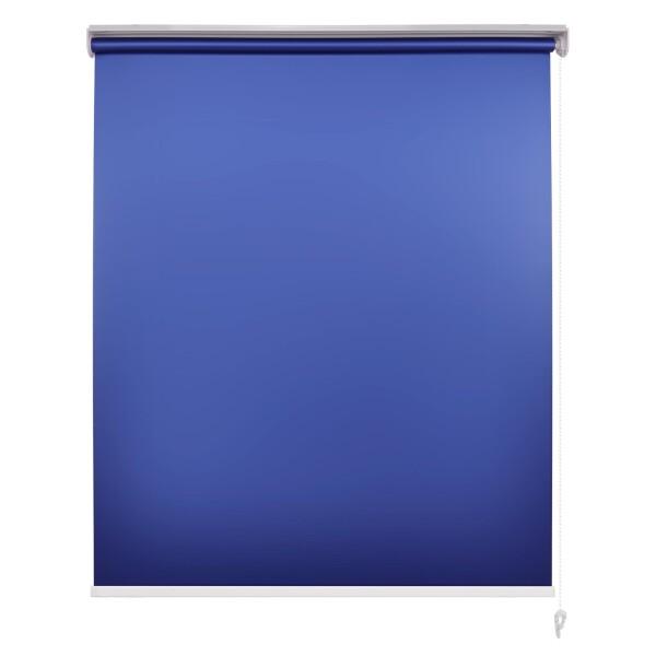 Hong pu TAO ロールスクリーン ロールカーテン チェーン式 防水 1級遮光 防音 表裏同色 遮熱 防寒 省エネ 目隠し UVカット ベッドルーム キッチン リピング 簡単取付け シンプル 無地 丈220cm 幅90cm ネイビー商...