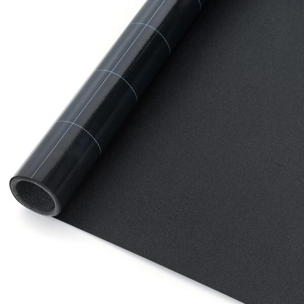 Rabbitgoo 遮光シート 窓 目隠しシート 真っ黒完全遮光フィルム はがせる 紫外線カット 光漏れない 貼付簡単 窓用フィルム 窓ガラスフィルム 遮光 飛散防止 防虫忌避 方眼付き (90x300cm)商品コード：5507869436...