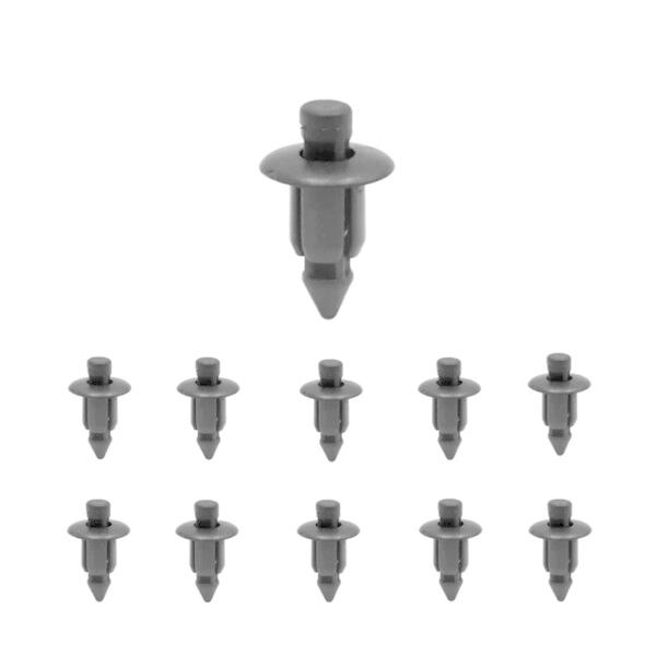 OTUAYAUTO プッシュリベット ホンダ 日産 カワサキNinjaシリーズに対応 自動車クリップ 6mm 穴径 100個セット バンパークリップ プッシュリベット ナイロン製 パネルクリップ OEM品番 66824-01G00商品コード...