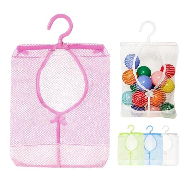 SFTRADE お風呂 収納 オモチャ収納袋 フック付き浴室用ネットポーチ 浴槽用おもちゃオーガナ メッシュバッグ 吊り下げバスケット 浴室 収納ネット 速乾 水切りネット 部屋収納 小物収納 ぬいぐるみ収納 (ピンク)商品コード：5507...