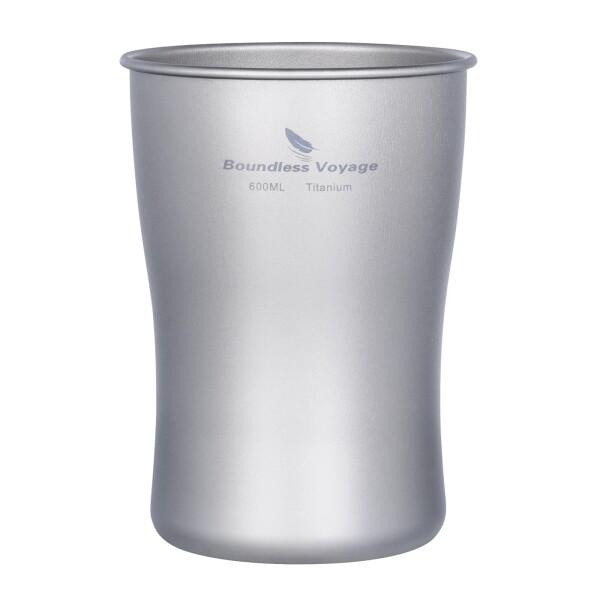 Boundless Voyage チタン ビールグラス ハイボール タンブラー ビール コップ ビールカップ 割れにくい ピクニック アウトドア キャンプ用品 おしゃれ ギフト 父の日 母の日 結婚 誕生日 祝い 還暦 男性 プレゼント (...