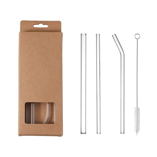 BRIIKPP ガラスストロー ブラシ付き 繰り返し利用可能 フリー フリー 環境に配慮した 耐熱耐久性 3支入 安全無毒 飲みストロー商品コード：55078759150型番：なしサイズ：通常サイズカラー：透過性【健康安心の選択】高ホウ素シ...