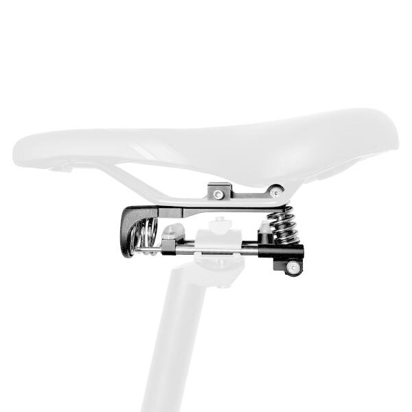 エアシート 25 快適なシート フルフローティングサドルサスペンション 自転車 ロードバイク 電動自転車用 サドルの痛みに対する究極のソリューション (くろい, M)商品コード：55078792602型番：Air-Seat-25サイズ：Mカ...