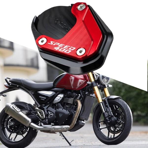 FOR スクランブラー400X Scrambler 400 x scrambler 400x スピード400 SPEED 400 speed 400 2024 2025 オートバイアルミニウム合金サイドブラケットパッド拡張アンチスリップ補助...