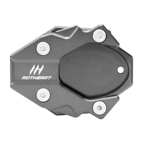 MotHeartCNC バイクサイドスタンドエンラージャー 対応 ninja zx-4r/400/zx-4rr/125/500 z400/z125/z h2/z h2 se/z500/z500 se eliminator 400/400 s...