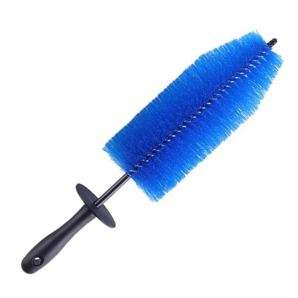 洗車ブラシ タイヤ 自動車 トラック バイク オートバイ 自転車 洗車 ホイールブラシ ブルー (Lサイズ 45×10cm)商品コード：55078821801型番：ZAJP2507QCS003フレキシブル洗車ブラシ:このホイールウォッシュブ...