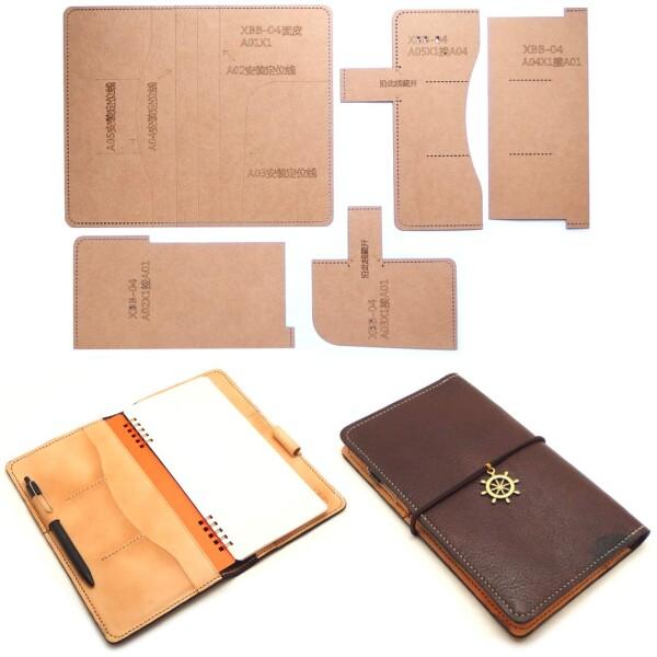 (アイランドパピー) レザークラフト 硬質紙製 型紙 革 長 財布 バッグ カバン 説明シート付き (トラベラーズノート)商品コード：55079240447型番：IP-KT013サイズ：長カラー：トラベラーズノートレザークラフト用の型紙、製...