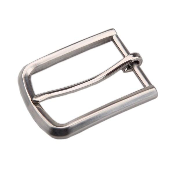(kokungkuan) ベルト交換用バックル ステンレス 35mm 尾錠 バックルのみ シルバー レザークラフト用金具（ヘアライン）商品コード：55079241997サイズ：40カラー：ヘアライン素材構成: ステンレスサイズ約:60×46...