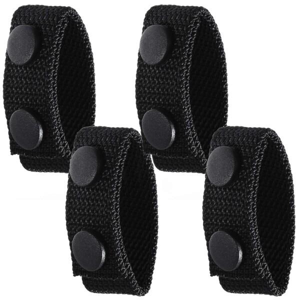 Pstyle. タクティカル ナイロン スナップ ベルト 固定 ループ 4個入り PST-068 ブラック商品コード：55079242014型番：PST-068カラー：ブラック【タクティカルベルトの固定用に】 ベルトループに通さず使用するタ...