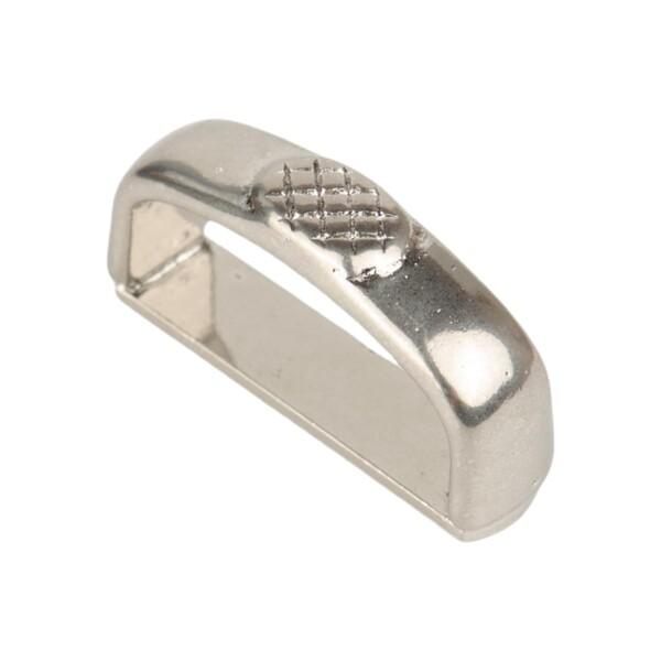 (kokungkuan) 日本製 真鍮生地 ニッケル バックルループ 33mm ベルトループ レザークラフト パーツ DIY 定環 Dリング商品コード：55079242233カラー：ニッケル内径:33.5mm 外寸:40mm 外幅:21mm...