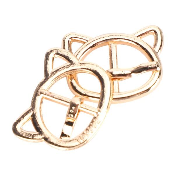 (TOPINCN) 20個セット ハンドメイド ピンバックル バッグ DIY 猫の頭型 ベルトバックル ストラップ金具 アクセサリー ベルト留め具商品コード：55079242237型番：TOPINCNahmo6wdgu0【キュートな猫の頭デ...