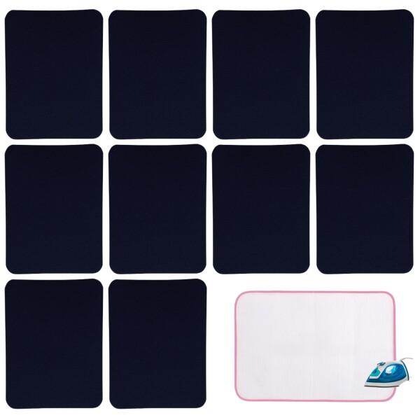 HODAKy 補修パッチ アイロンパッチ 9.5cm×12.5cm 補修布 アイロン接着 当て布付き (紺)商品コード：55079243093型番：024カラー：紺【 簡単便利なアイロンパッチ 】布製品の補修やアレンジに便利なアイロン接着パ...