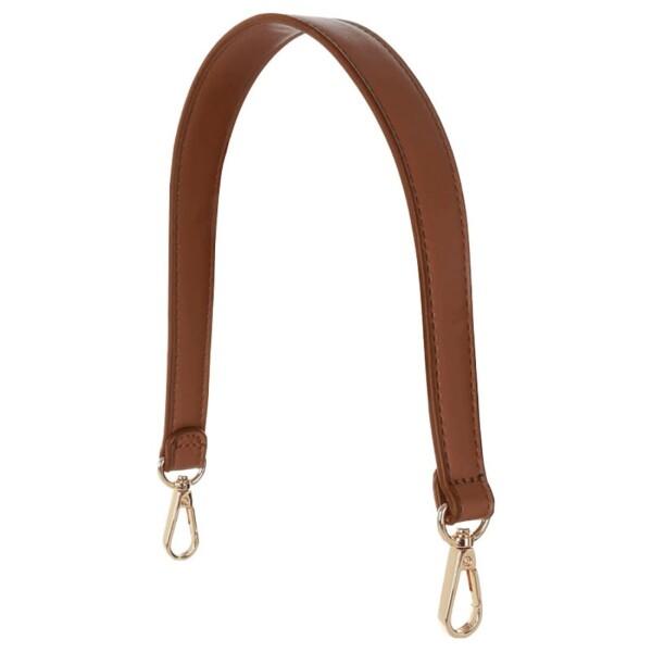 EEUOPQ バッグ用 PUレザー ストラップ 持ち手, DIY 交換用, ゴールデン金具付き, ショルダーバッグ・ハンドバッグ対応, 男女兼用 (棕色)商品コード：55079243835型番：Bagstrap-pu-01サイズ：細めカラー...