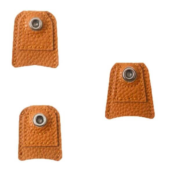 指ぬき 3Pcs 3種寸法 通気性 ソフト 滑り止め 可愛い 指抜き 手芸 裁縫 DIY 指先保護 ゆびぬき 裁縫 革 手指保護キャップ （ブラウン）商品コード：55079248833型番：ss【商品紹介】 これは革製の指保護具で、1袋に大...