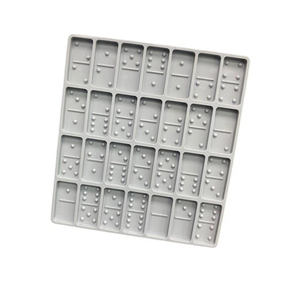 BLOOPIC ドミノ樹脂型 1個セット FineGood ドミノ エポキシ樹脂用型 シリコン型 DIY レジンスターターキット（グレー）商品コード：55079261001型番：53HK0243GYカラー：グレー【製品仕様】シリコン型 サイ...