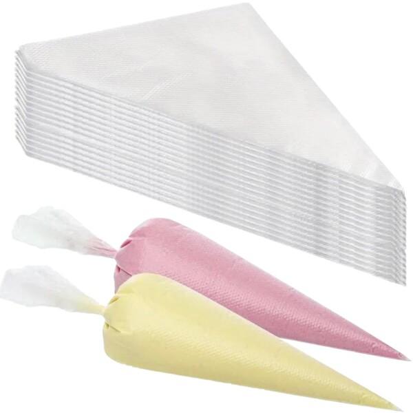 使い捨て 使い捨て 生クリーム 絞り袋 性押し出しやす い環境保護プラスチック三角形表装袋 自由にDIYできる 絞り袋 100枚入（30 x 20cm）商品コード：55079261094型番：Lサイズ：30 x 20cmカラー：オープンセッ...