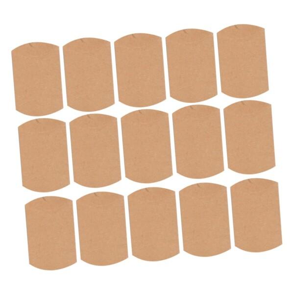 SEWACC クラフト紙キャンディーボックス 100個セット 麻ロープ付き 3.54×2.56×0.98インチ ピロー型 ギフトボックス パーティー 誕生日 クリスマス バレンタイン向け商品コード：55079261346型番：350227I...