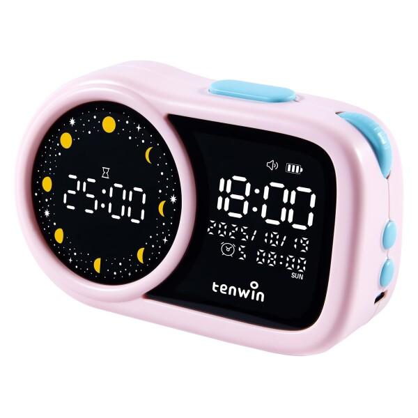 学習用タイマー 時間管理タイマー デジタル時計＆カウントダウン 最大99分 5件アラーム USB Type-C充電 静音 液晶画面 2カラー 勉強 集中力アップ キッチンタイマー（ピンク）商品コード：55079285785型番：TW1201...