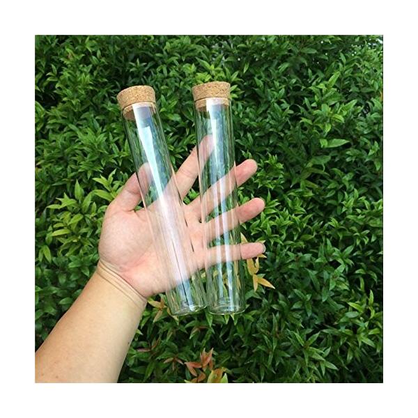 Jarvials 出品する 6個150MLワイン軟木栓ガラス瓶 透明中性ガラス。大容量ガラスボトル (6, 37x200x34)商品コード：55079343523型番：B2サイズ：37x200x34カラー：透明6個セット容量サイズ150ml...