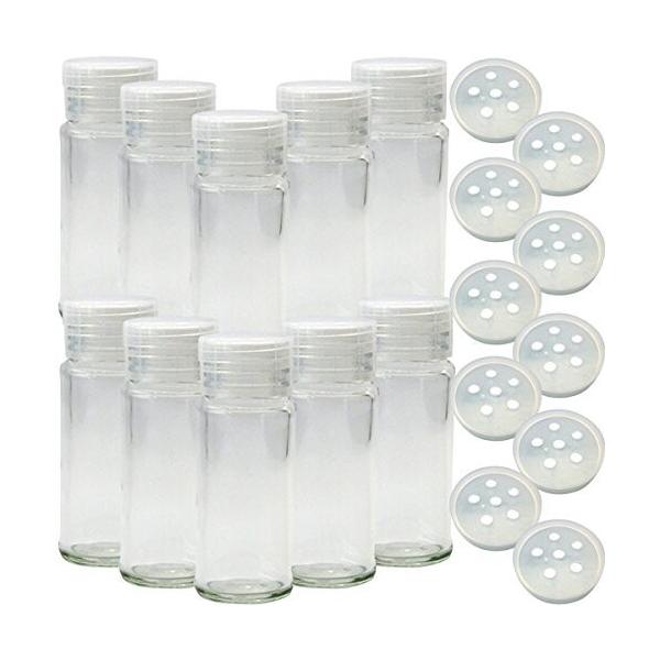 スパイスボトル スパイス-39 39.5ml-10本セット- (6穴, 透明)商品コード：55079343963型番：sp-spice39-10-clear-6holeサイズ：6穴カラー：クリア入数:10本内容量:OF 39.5ml (瓶口...