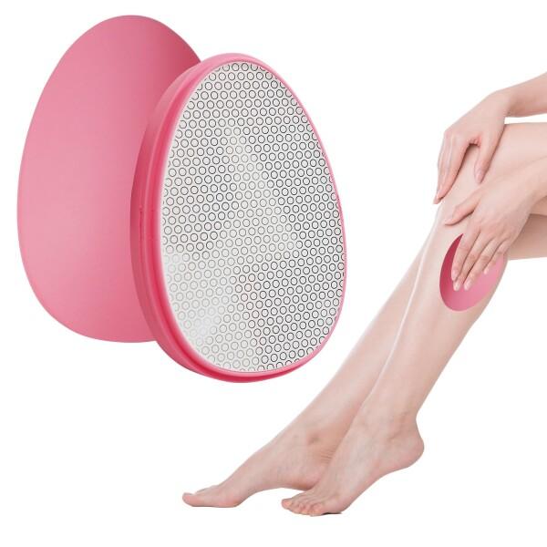 脱毛器 擦るだけ ナノガラス 無痛脱毛器  Ouvesa 物理脱毛 肌にやさしい 角質除去 全身対応 男女兼用 小型 軽量 エコ コンパクト 繰り返し使用可能 水洗い可 便利 家庭用 自宅/出張/旅行 （ピンク）商品コード：55079347...