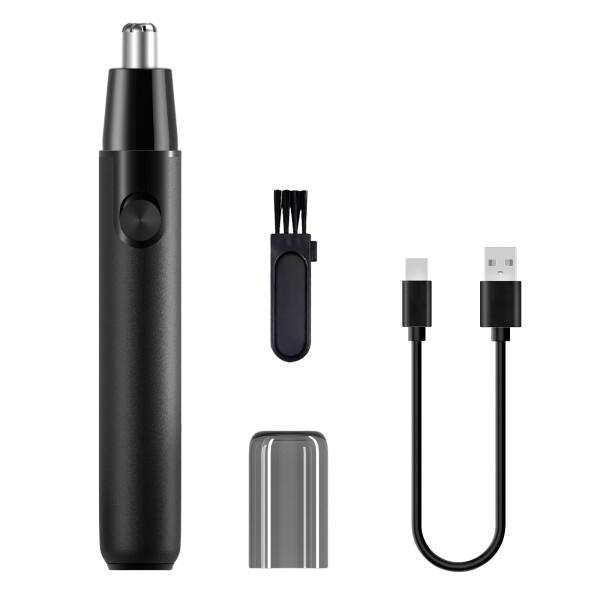 鼻毛カッター メンズ レディース  はな毛カッター エチケットカッター 耳げカッター 眉 耳 水洗い可能 Type-c充電式 電動 低騒音 男女兼用 おしゃれ 持ち運び便利 親友へのプレゼント商品コード：55079347703型番：ZGBB...