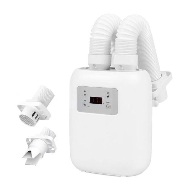 布団乾燥機  ダニ退治 ふとん乾燥機 靴乾燥 衣類乾燥 布団あたため 温風機能 部屋干し コンパクト 軽量 持ち運び/収納便利 湿気対策 梅雨対策 省エネ 操作簡単商品コード：55079348468型番：LN-08Aカラー：ホワイト【一台多...